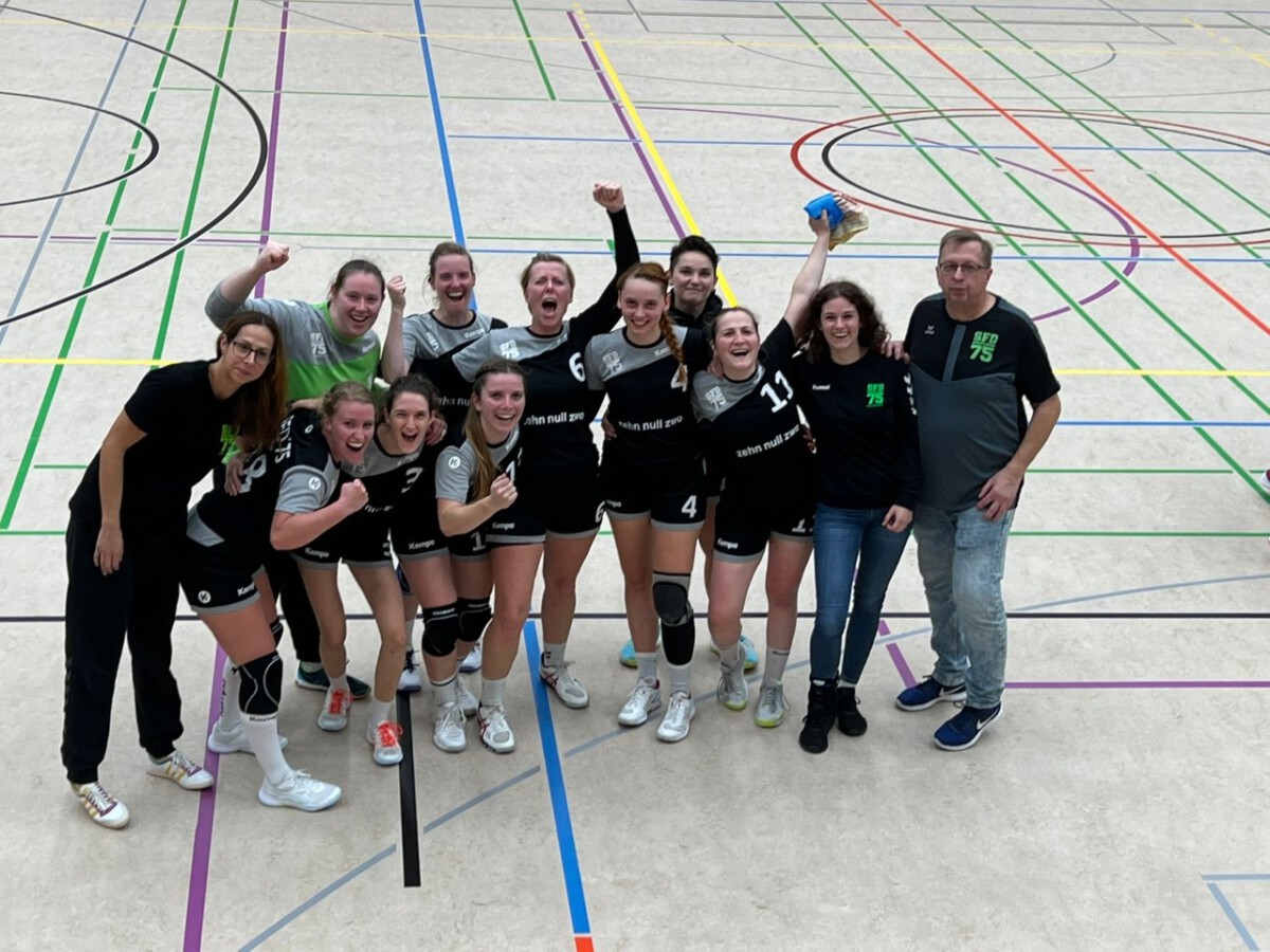 Erster Sieg der Handball-Damen – SFD '75 e. V.